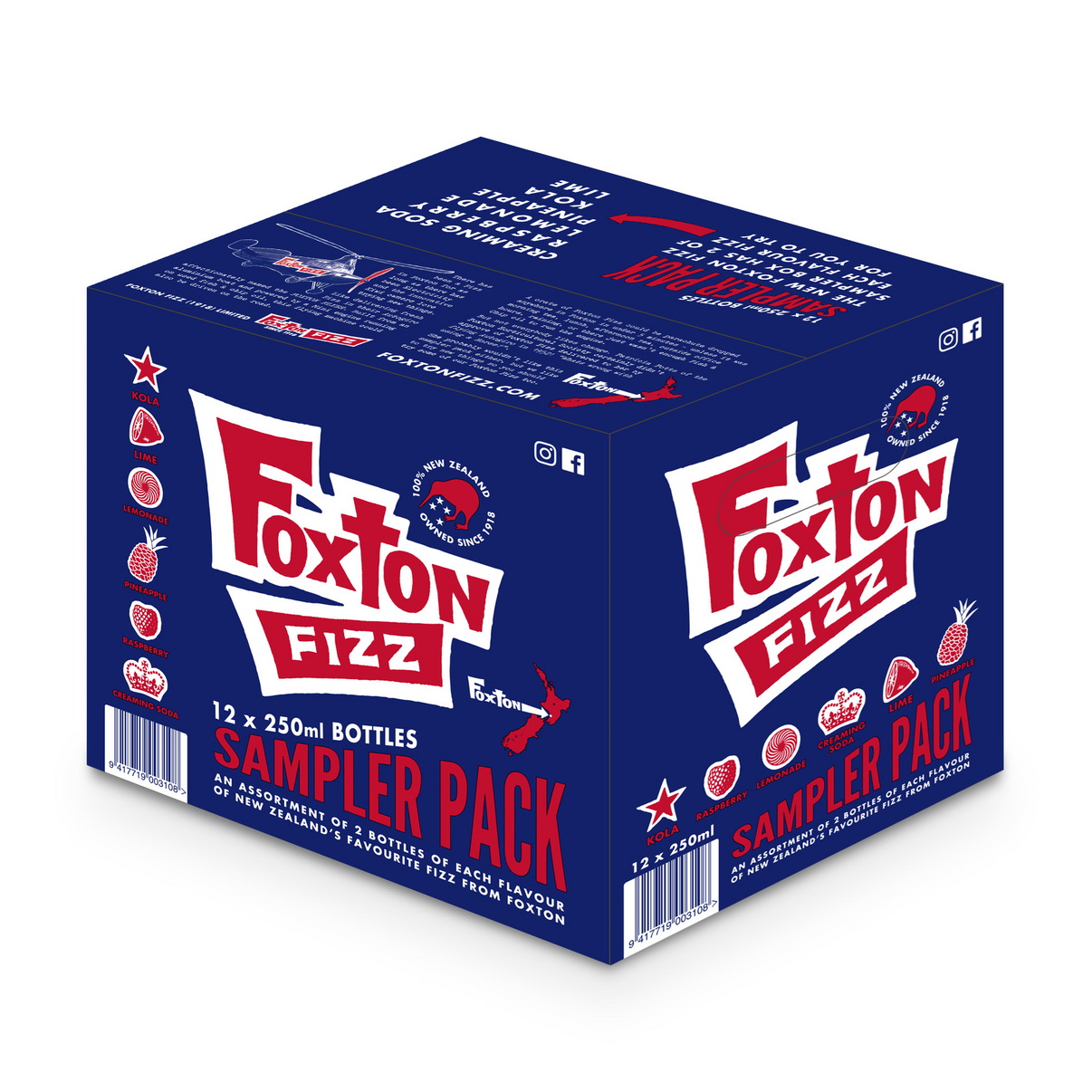 Sampler 12 Pack – Foxton Fizz™